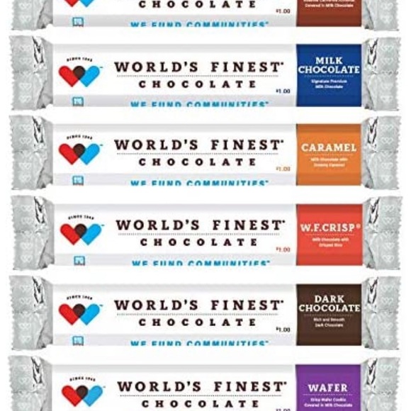 Worlds Finest Chocolate | Dining | Box Of Finest Chocolate Bars For ...